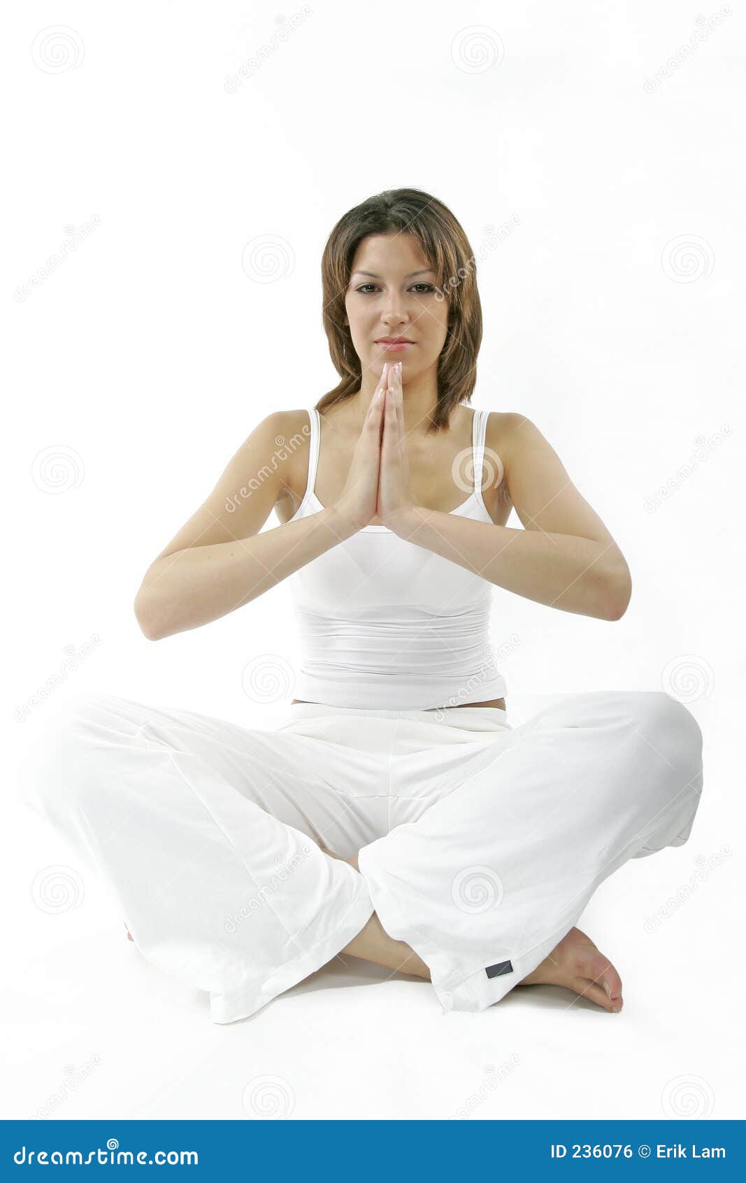 Spiritual young woman stock photo. Image of worship, standing - 236076