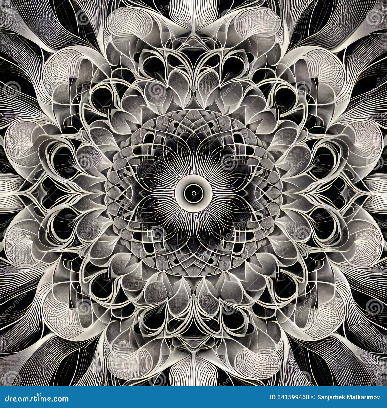 Spirograph Generated Curves Mechanical Drawing Tool Creating Int Stock ...