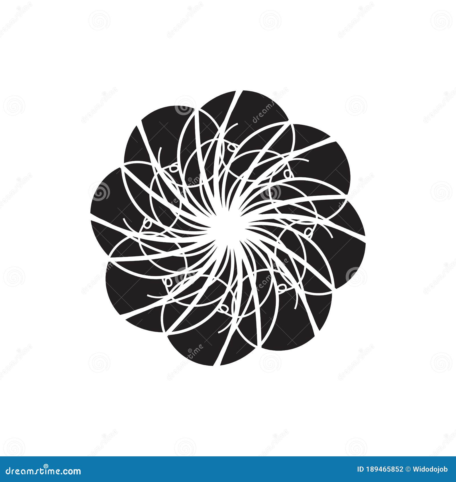Spirograph Icon Design Vector Stock Vector - Illustration of element ...