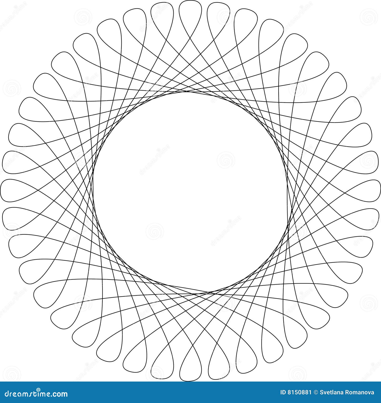 Spirograph Cartoon Vector | CartoonDealer.com #49506303