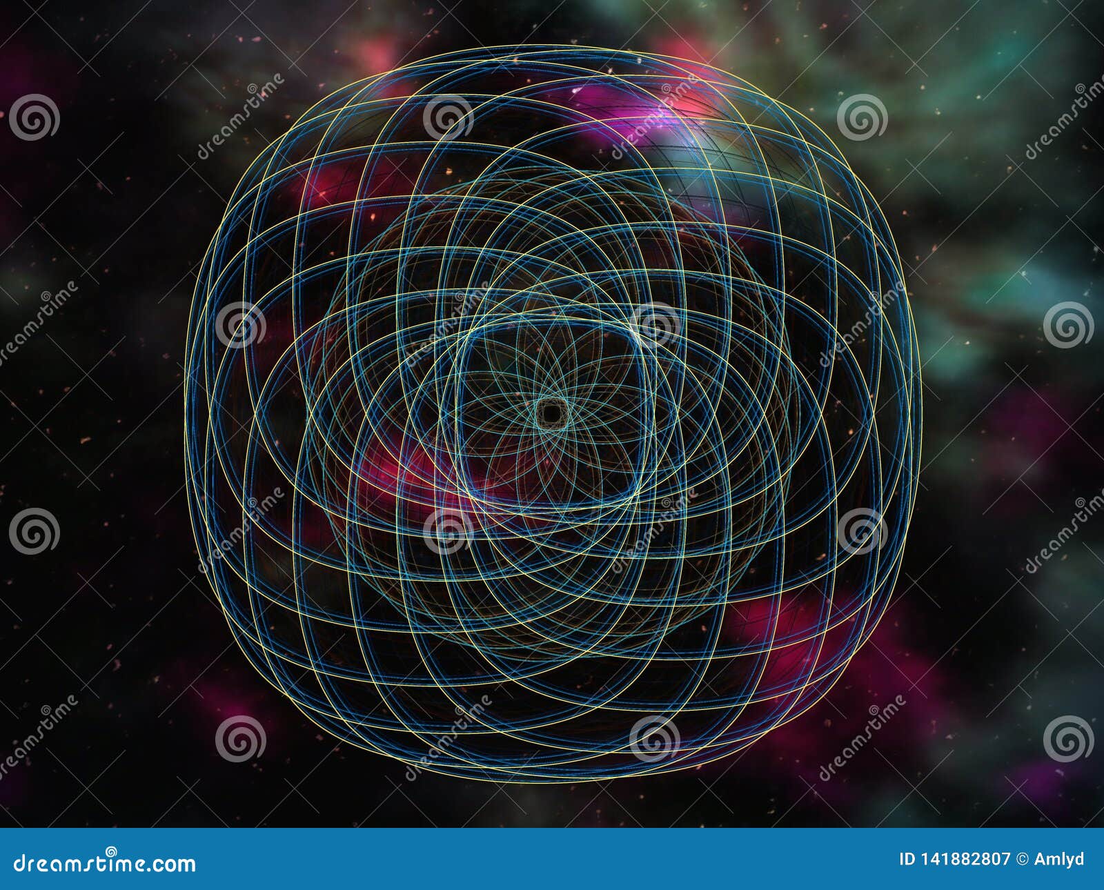 Spirographical Orb Stock Illustrations – 1 Spirographical Orb Stock ...