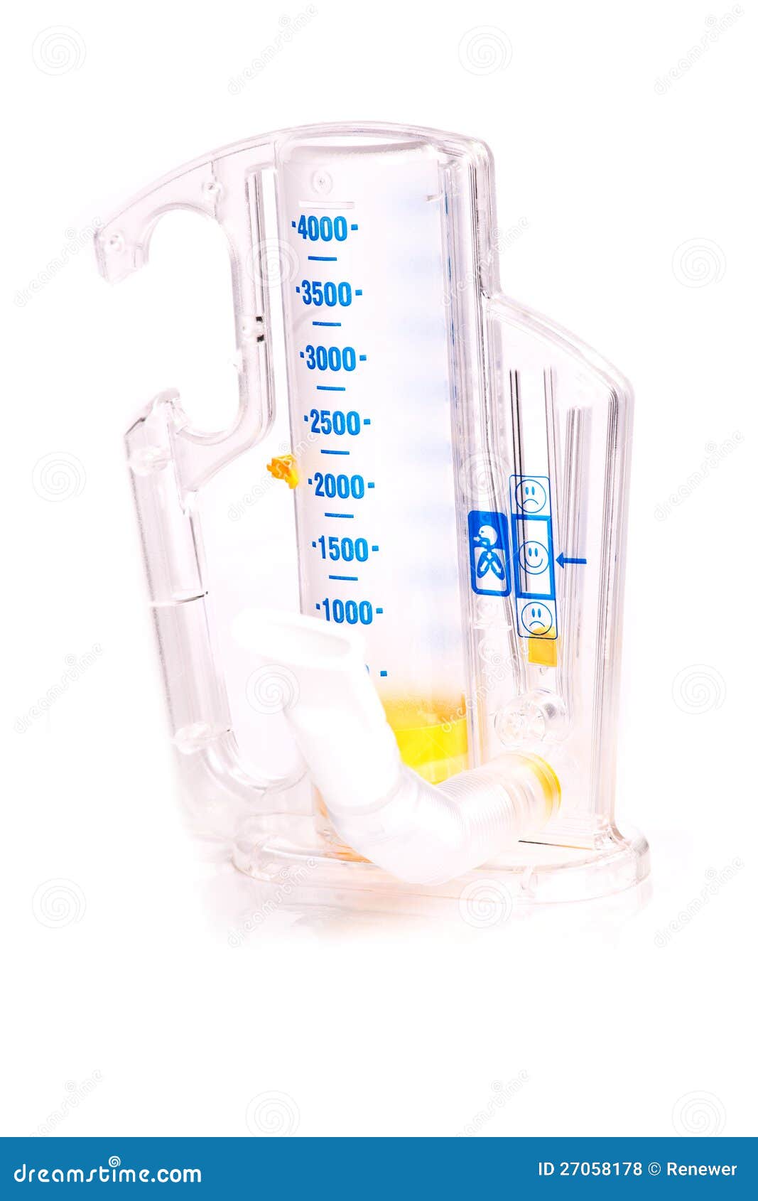 Volumetric Incentive Spirometer Royalty-Free Stock Image ...