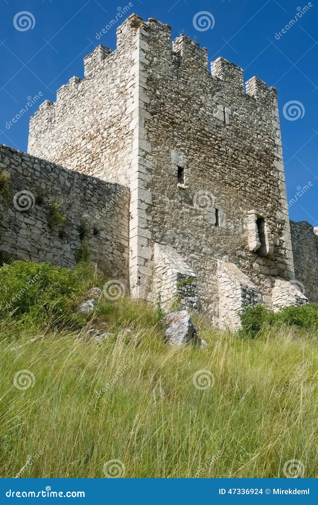 Spis castle , Slovakia stock photo. Image of monument - 47336924