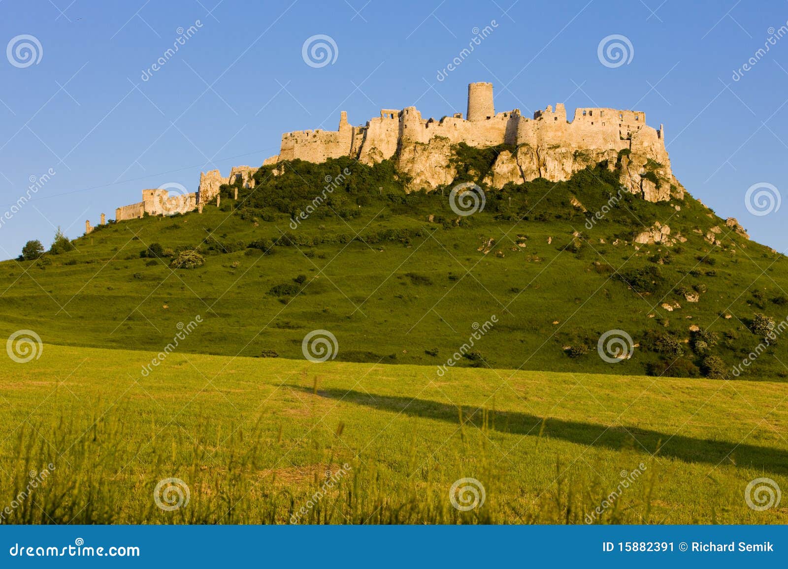 Spissky Castle stock image. Image of traveling, locations - 15882391