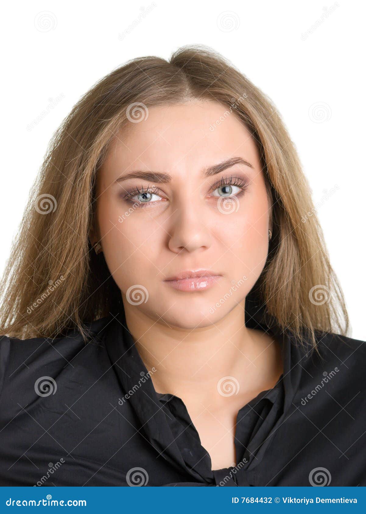 Spiteful girl stock photo. Image of adult, person, beautiful - 7684432