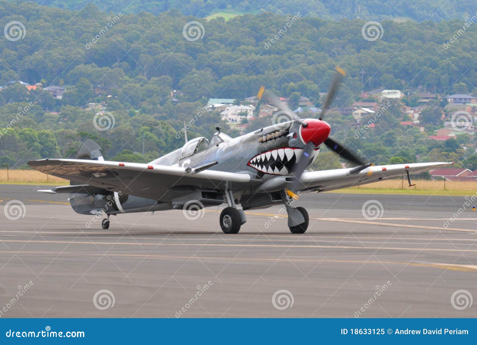 Spitfire di Supermarine immagine stock. Immagine di reale - 18633125