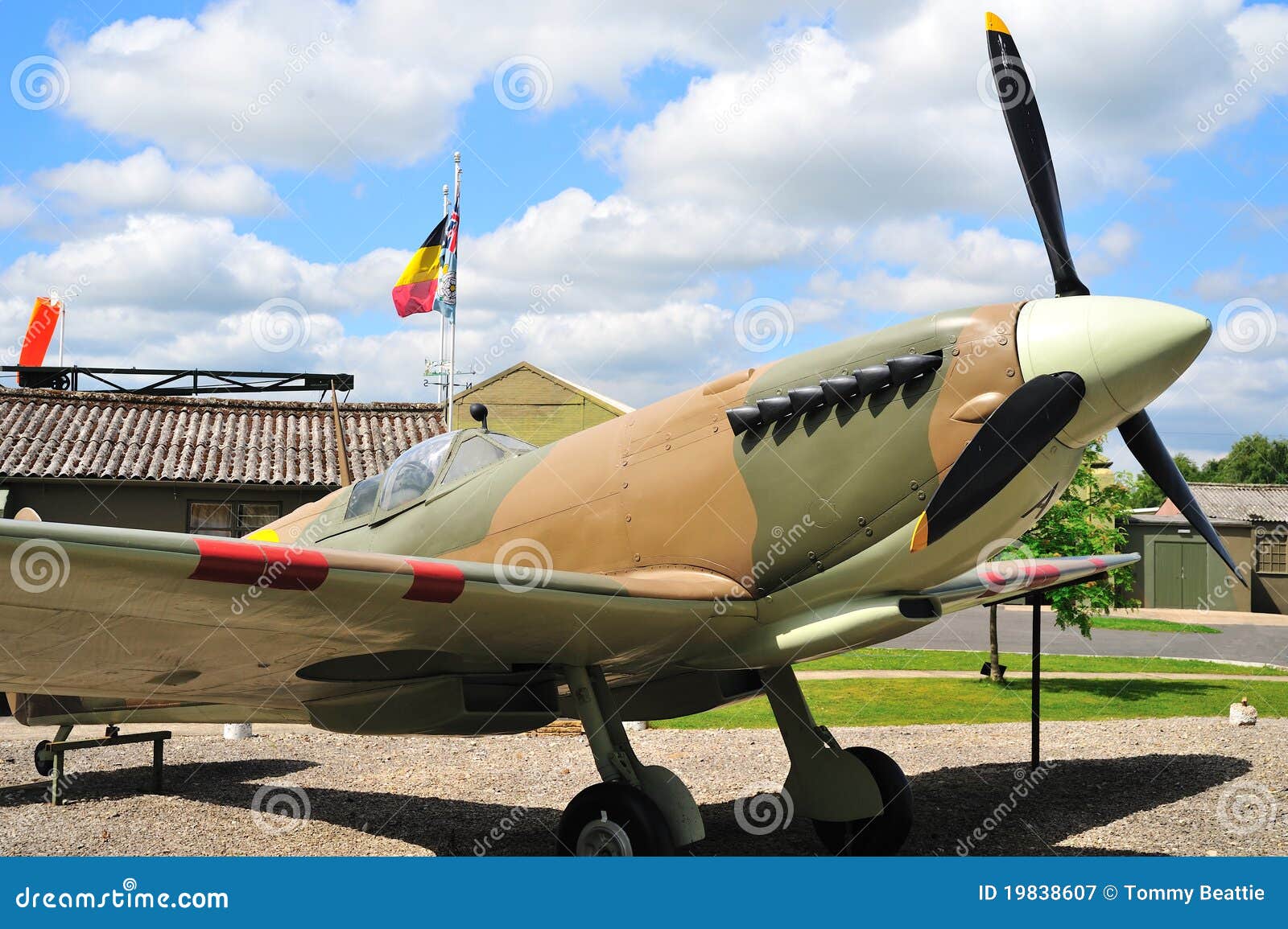 Spitfire do RAF fotografia editorial. Imagem de espinho - 19838607