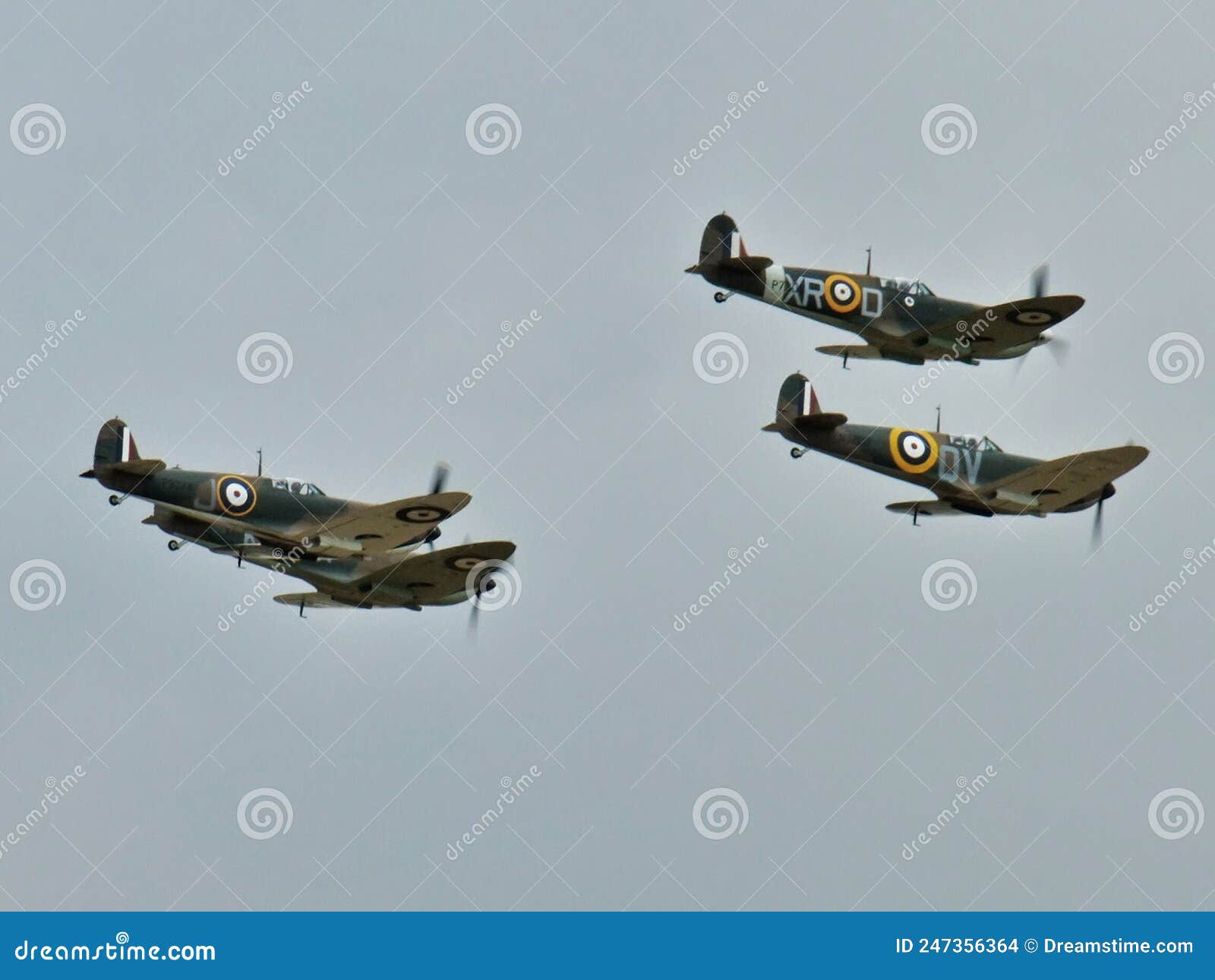 WW2 Spitfires In Mid Air Editorial Image | CartoonDealer.com #83536808