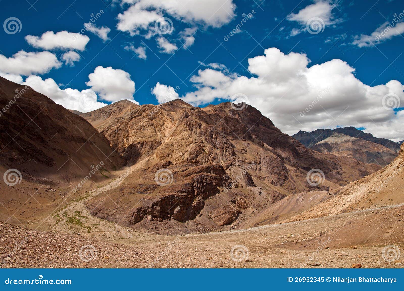 Spiti valley landscape stock image. Image of shore, alpine - 26952345