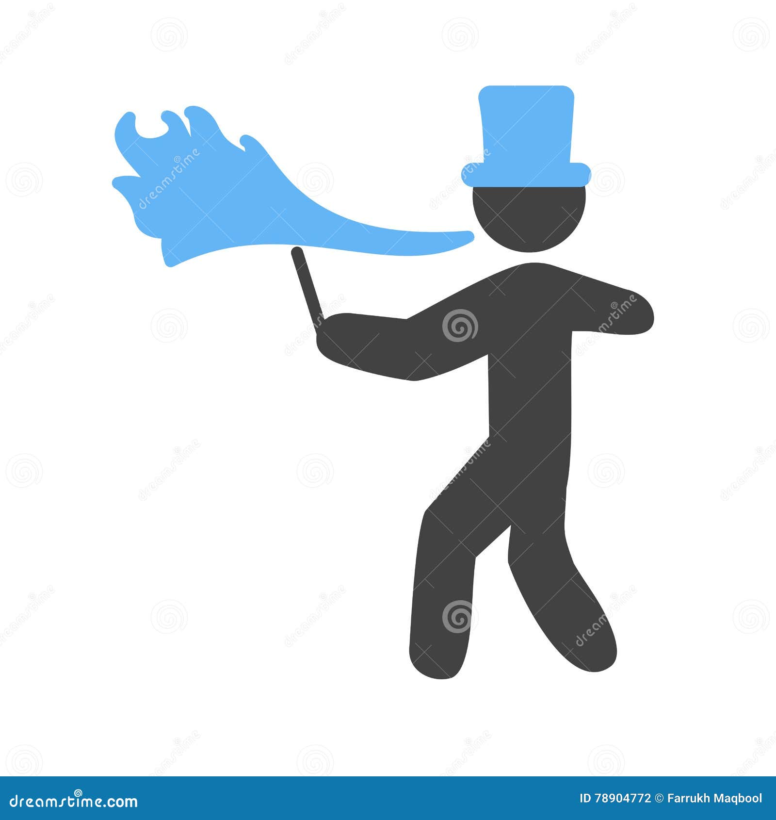 Spitting Fire stock vector. Illustration of entertainment - 78904772