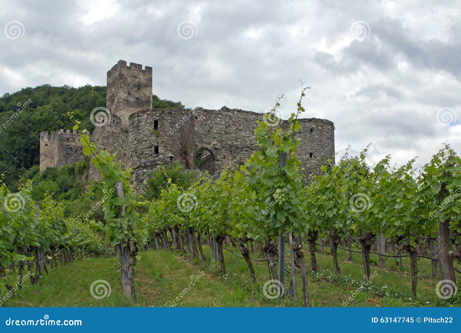 Spitz, Castle Hinterhaus stock image. Image of hinterhaus - 63147745