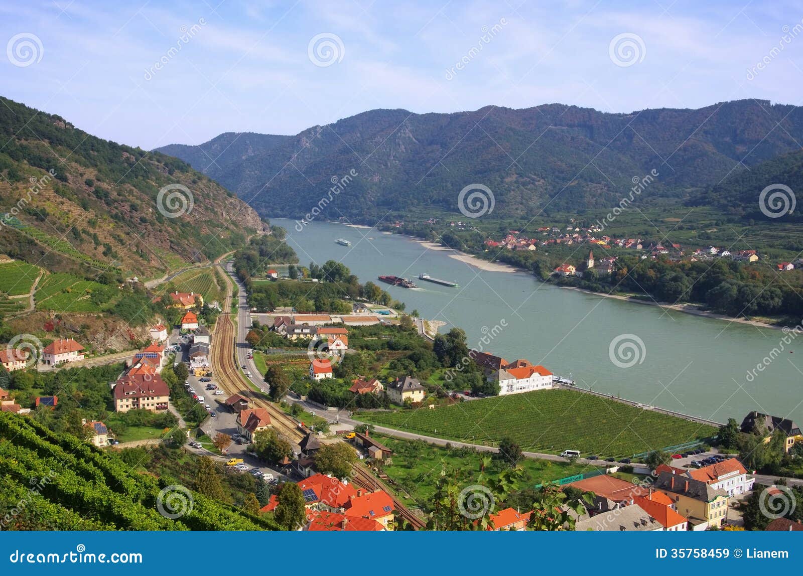 Spitz in Wachau stock image. Image of spitz, landscape - 35758459