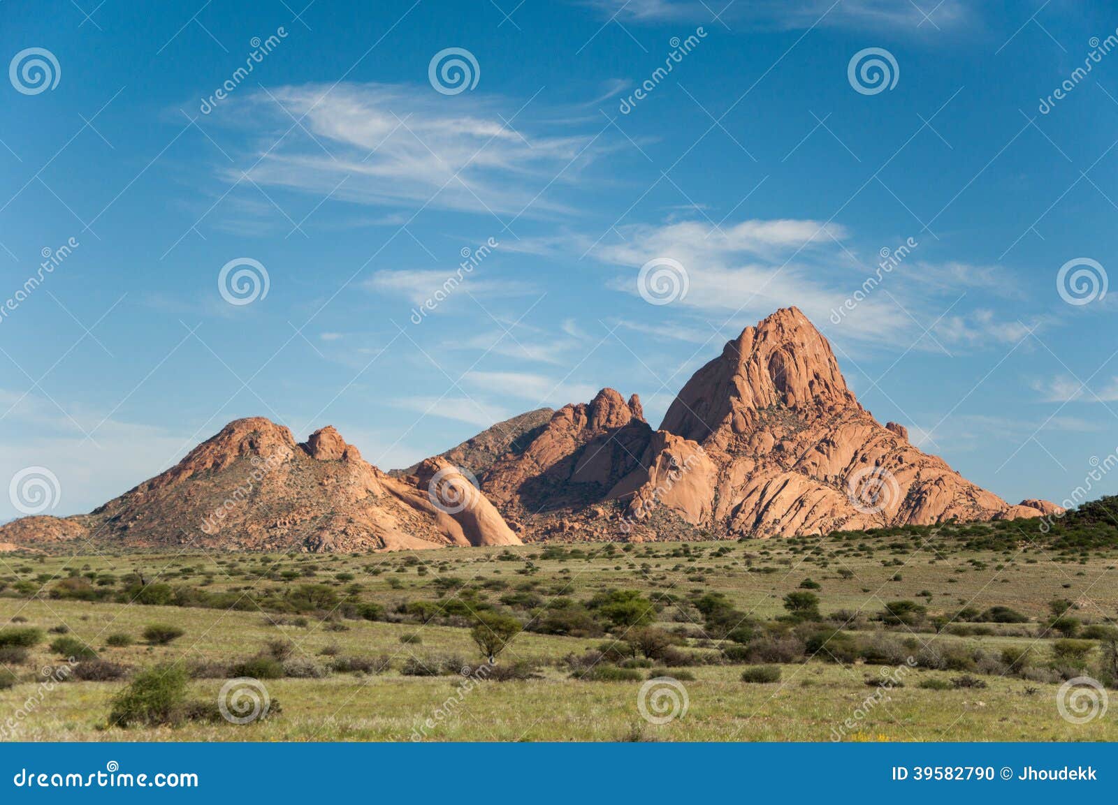 Spitzkoppe stock photo. Image of spitkoppe, trees, namibian - 39582790