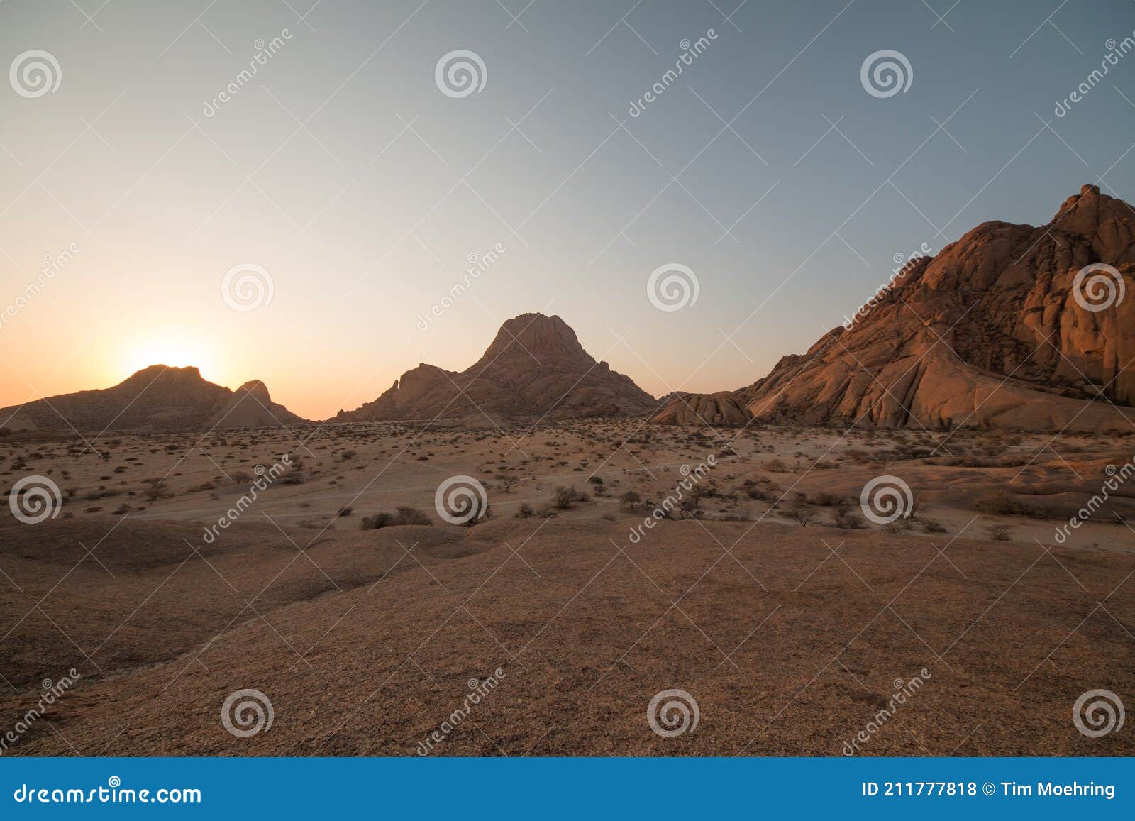 Spitzkoppe Mountain and Rock Formations, Erongo, Namibia, Africa Stock ...