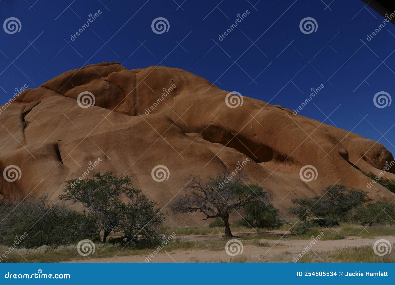 Spitzkoppe in Namibia Rock Formation Stock Photo - Image of bush, rock ...