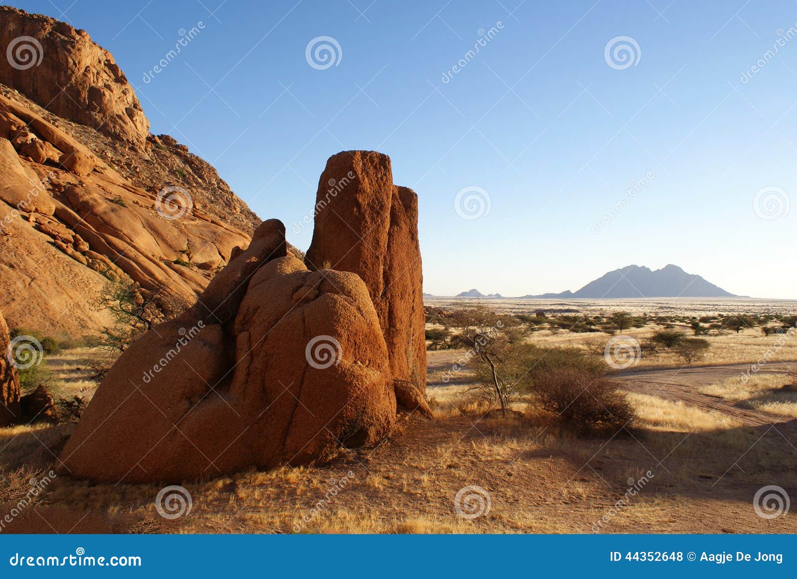 Spitzkoppe Rock Formation in Namibia Stock Photo - Image of formation ...