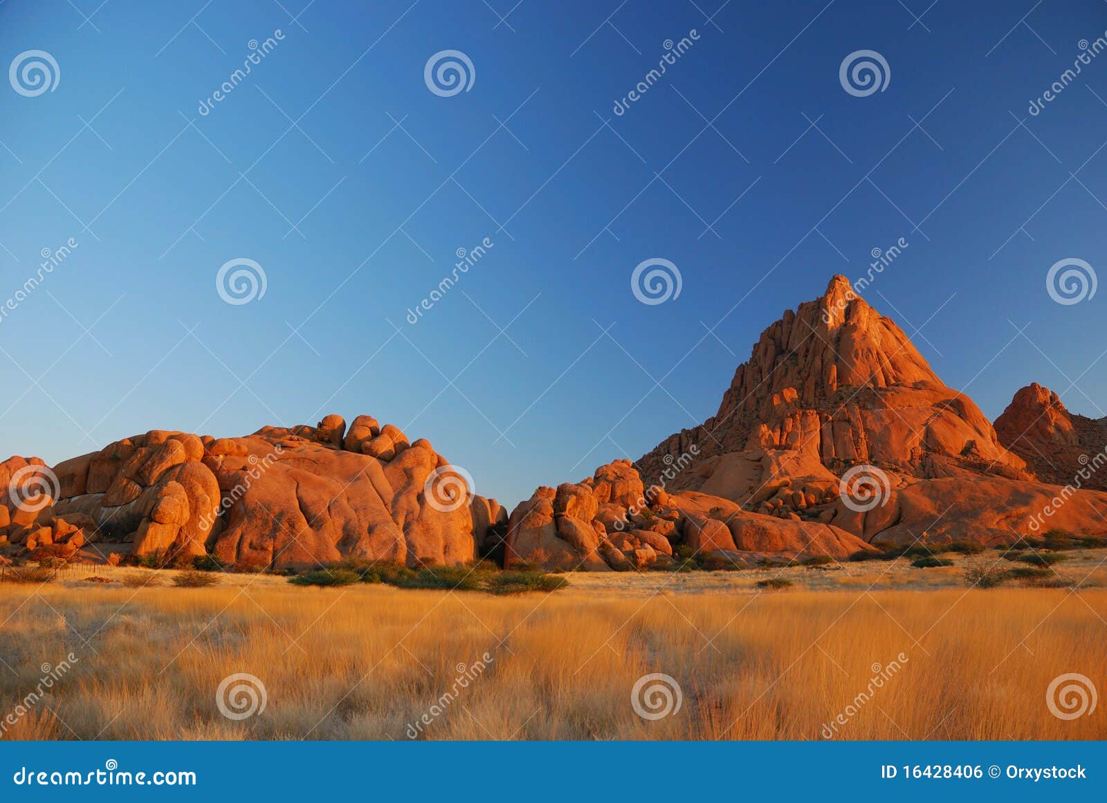 Spitzkoppe during Sunset, Namibia, Africa Stock Photo - Image of ...