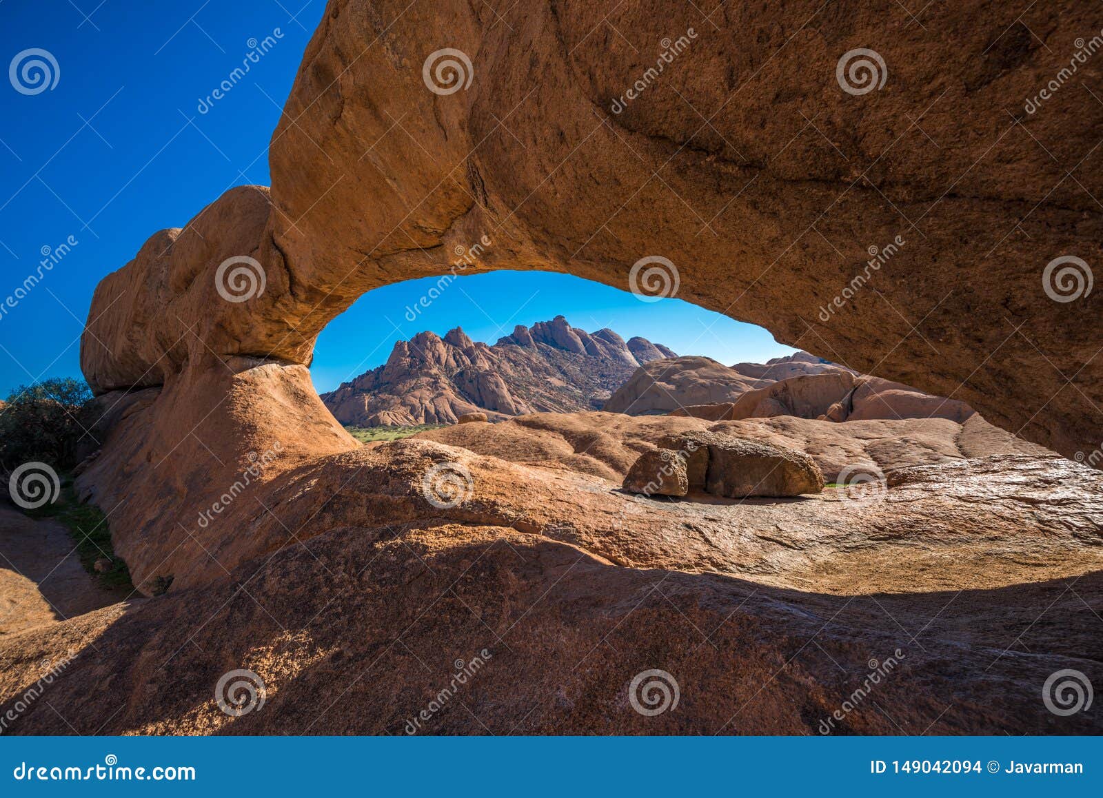 Spitzkoppe, Unique Rock Formation in Damaraland, Namibia Stock Photo ...