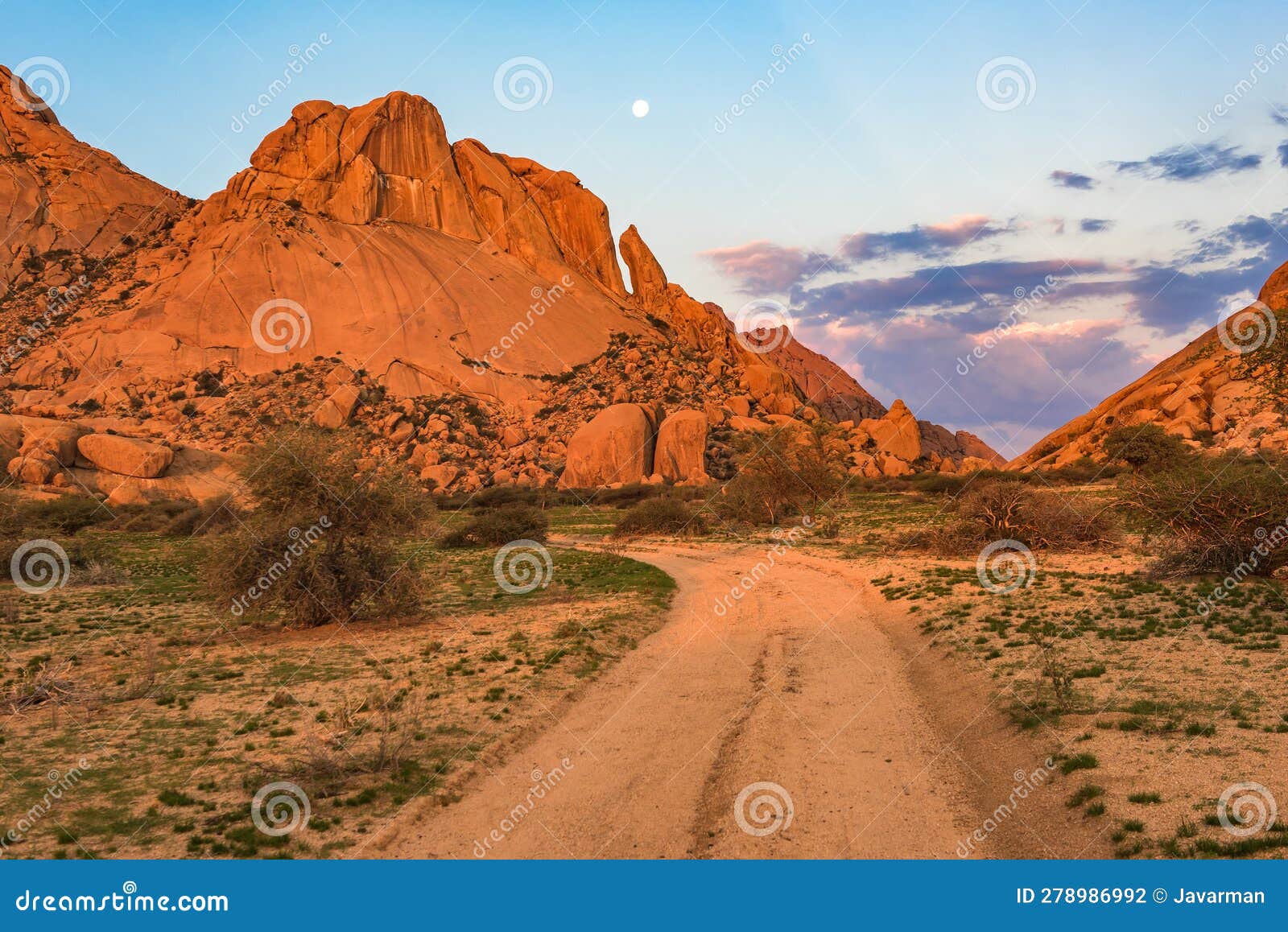 Spitzkoppe, Unique Rock Formation in Damaraland, Namibia Stock Photo ...