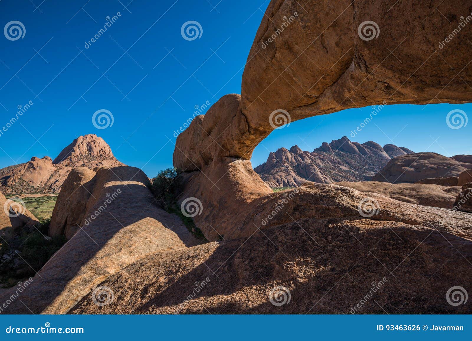 Spitzkoppe, Unique Rock Formation in Damaraland, Namibia Stock Photo ...