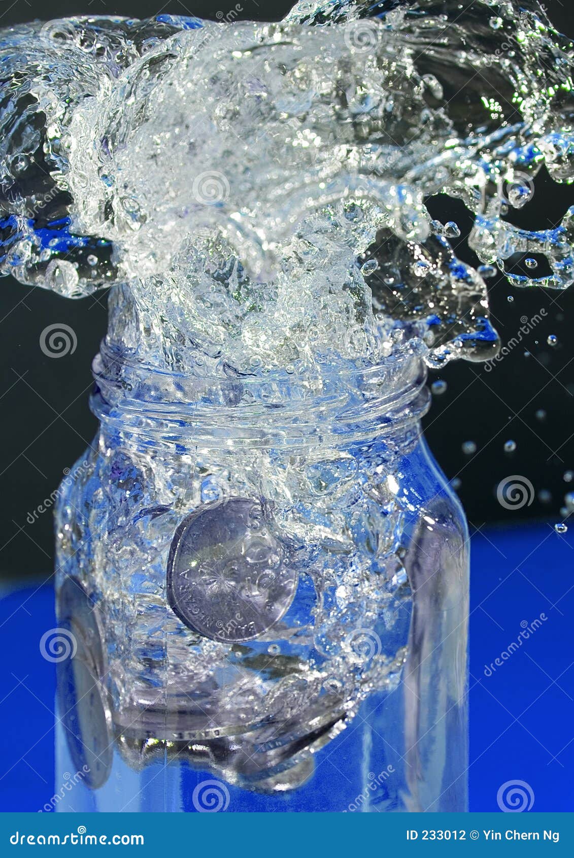 Splash stock photo. Image of water, quater, droplet, clear - 233012