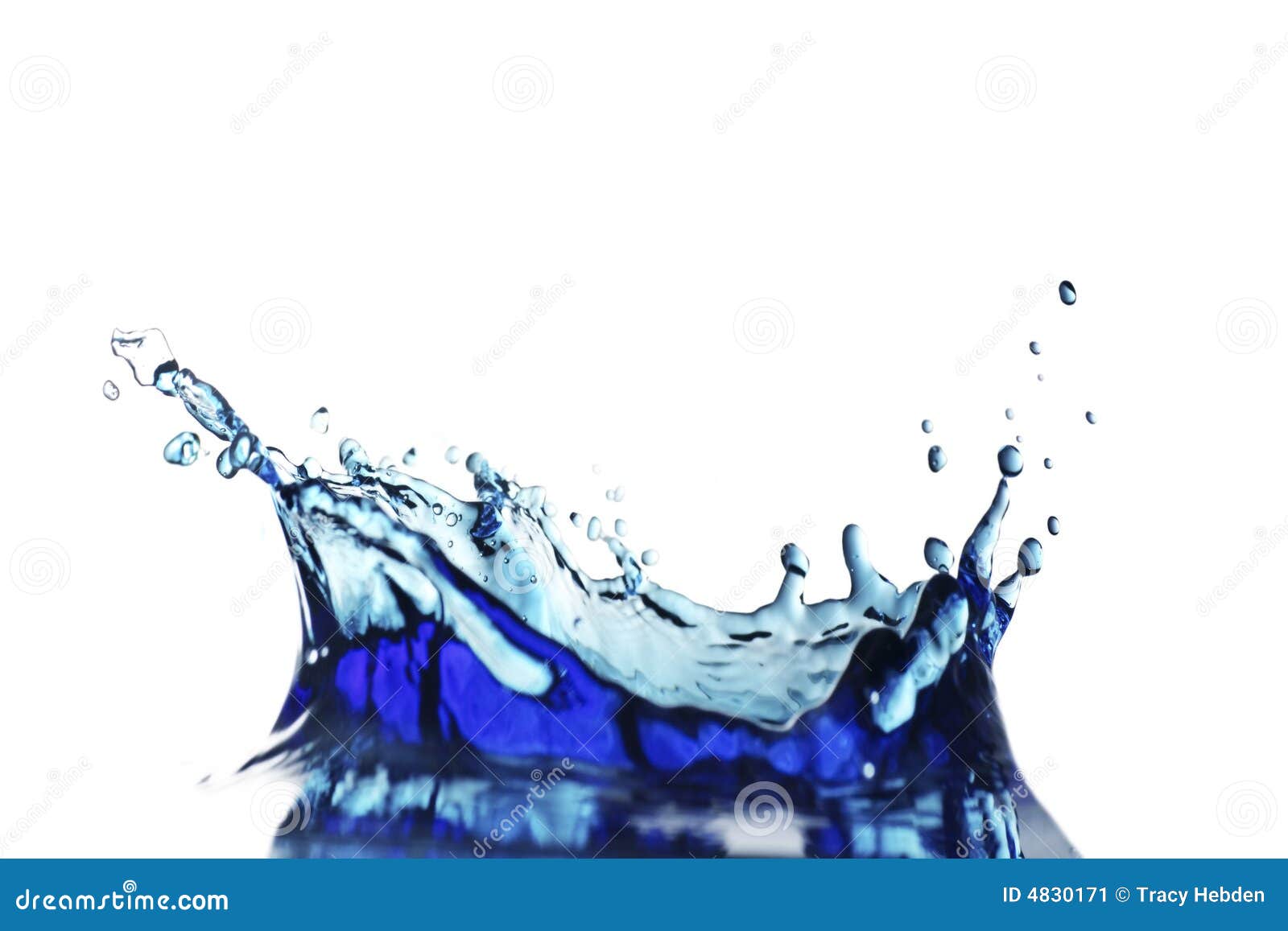 Splash stock image. Image of blue, ecology, isolated, artistic - 4830171