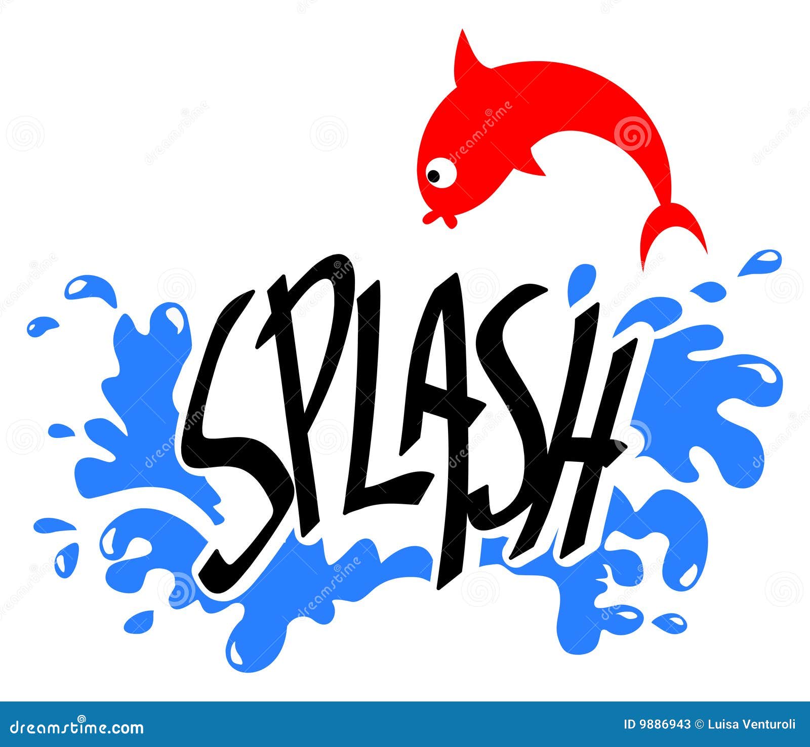 Splash stock vector. Illustration of aquatic, sand, fall - 9886943