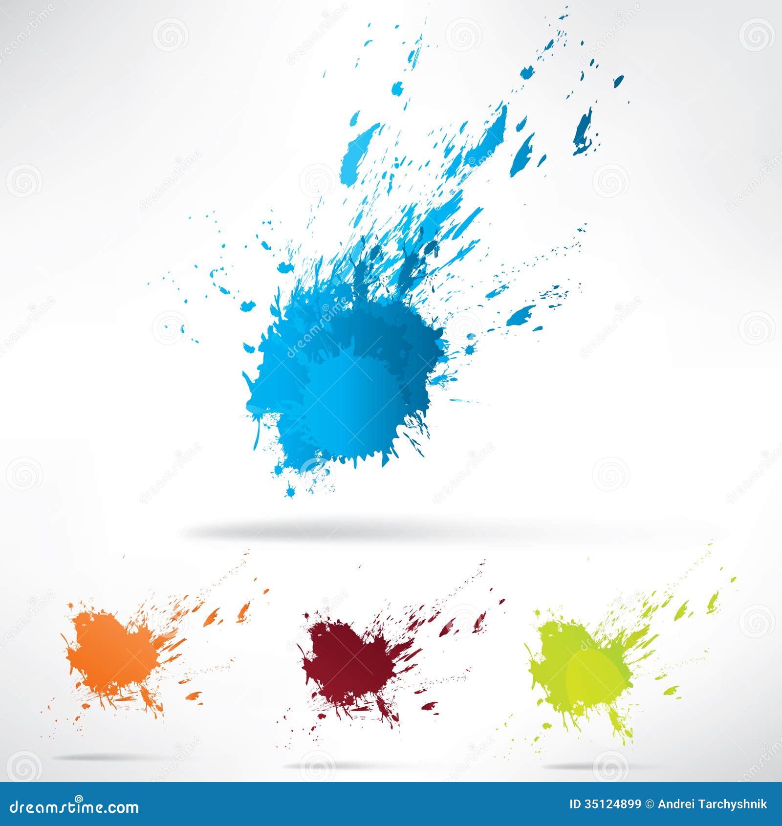Splash on Abstract Background Stock Vector - Illustration of graphic ...