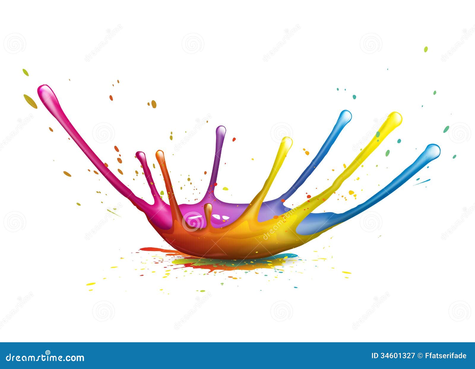 Splash stock illustration. Illustration of patch, impact - 34601327