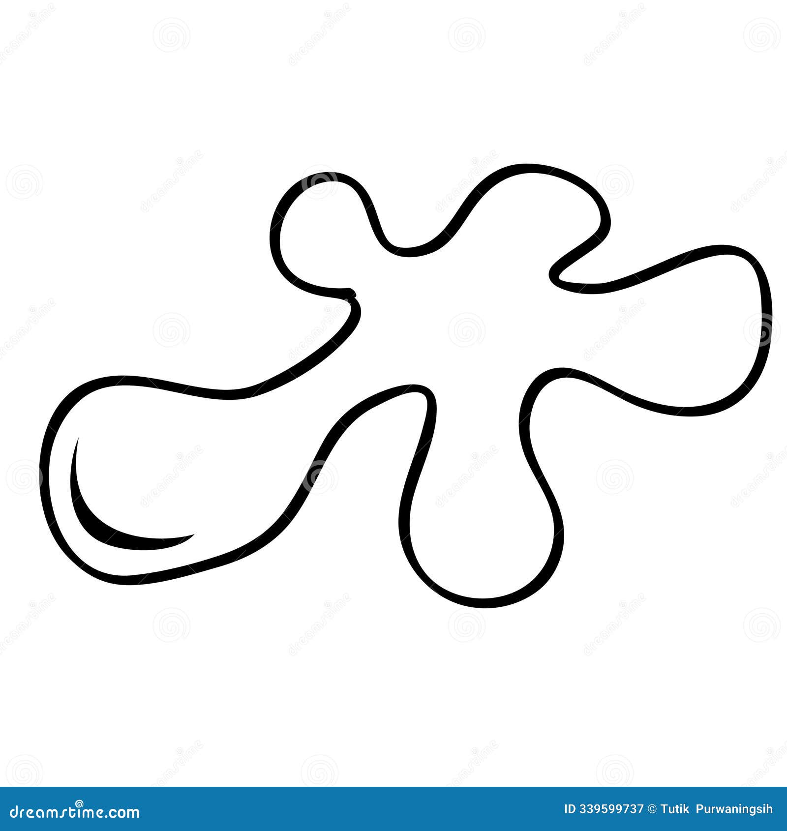 Splash, Abstract Shape, Simple Vector Hand Draw Sketch Doodle Stock ...