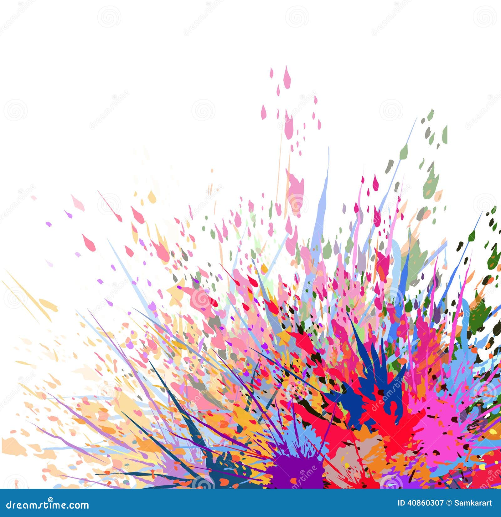 Splash Background-vector stock vector. Illustration of abstract - 40860307