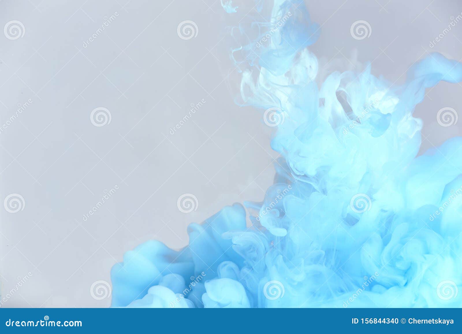 Splash of blue ink stock photo. Image of science, paint - 156844340