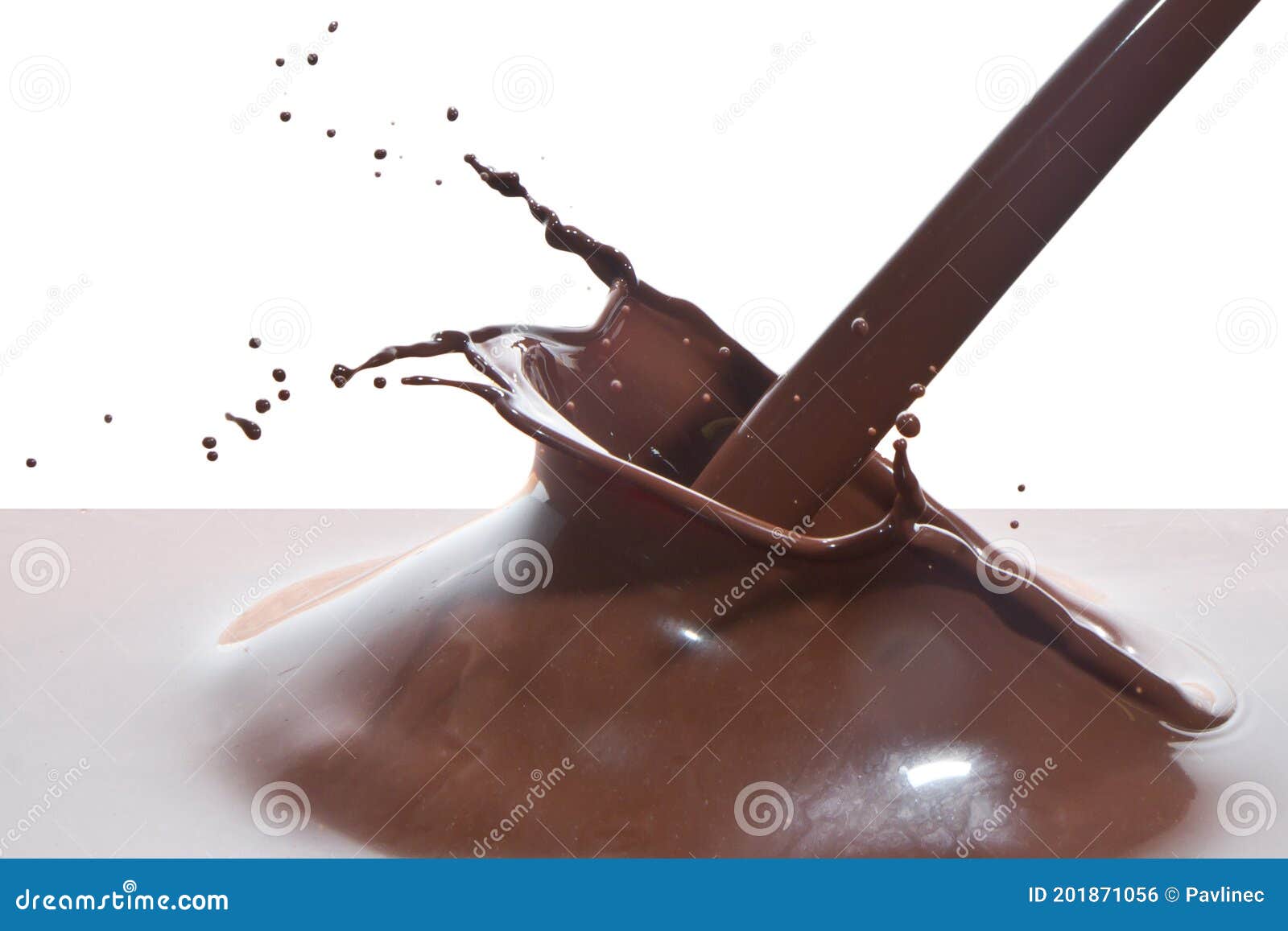 Pouring chocolate stock photo. Image of flowing, caffeine - 201871056
