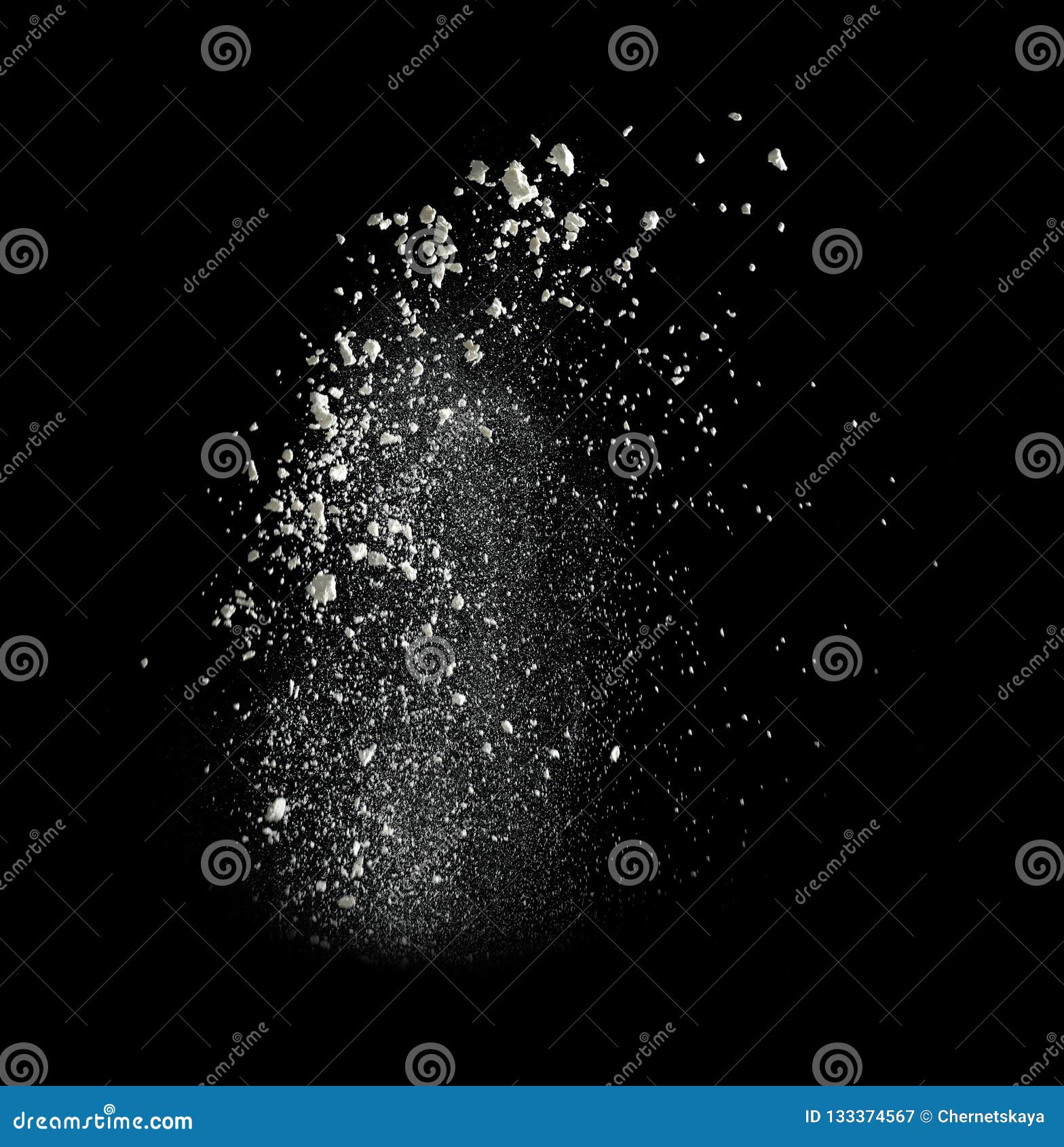 Splash Cloud of Wheat Flour Stock Image - Image of flour, cereal: 133374567