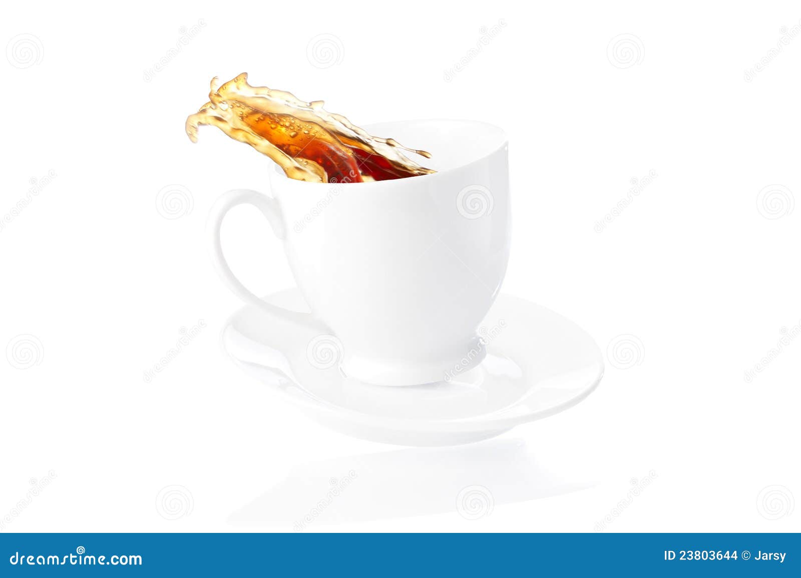 Splash of coffee stock photo. Image of flow, cafe, fresh - 23803644