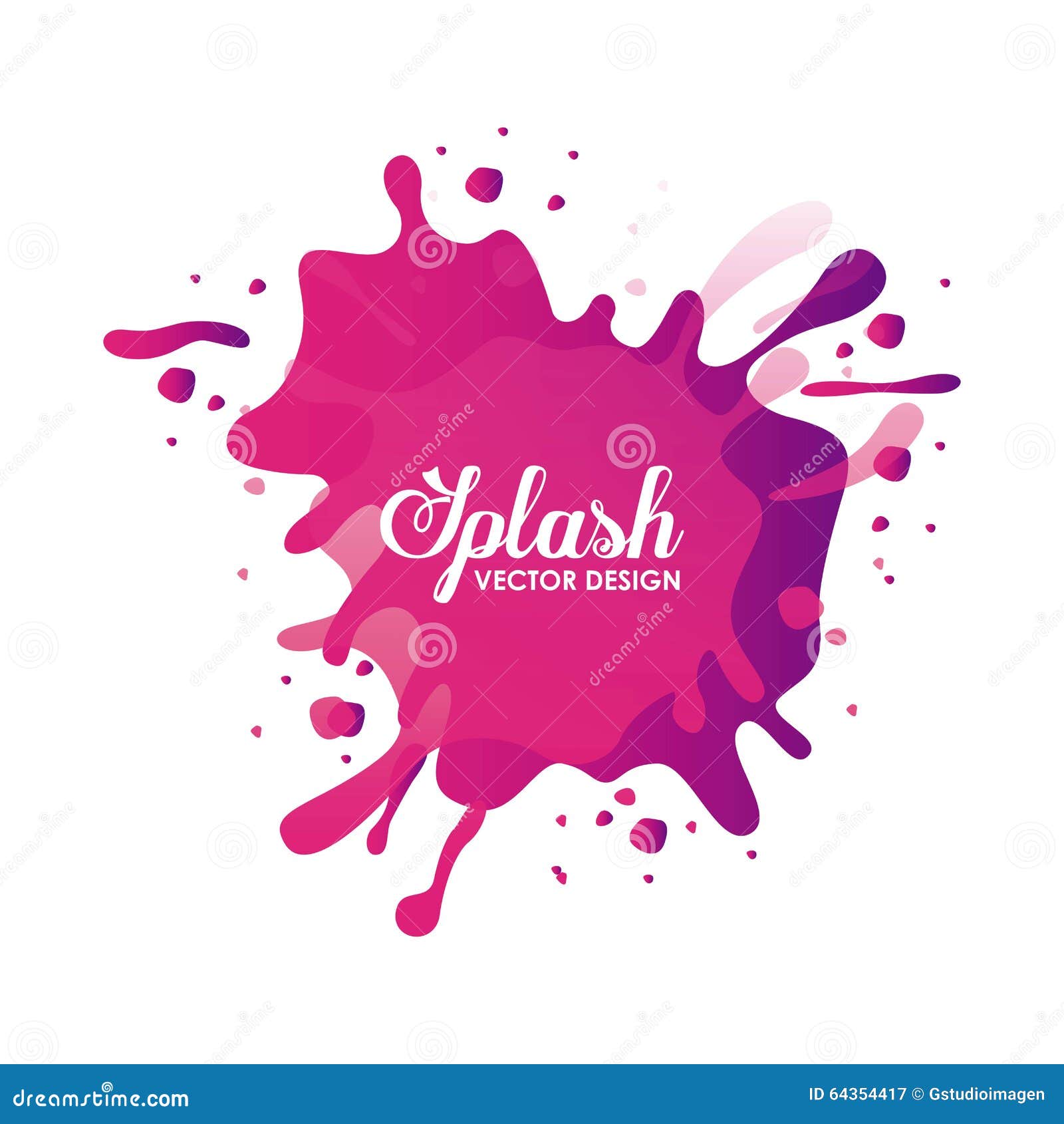 Splash concept design stock illustration. Illustration of splashes ...