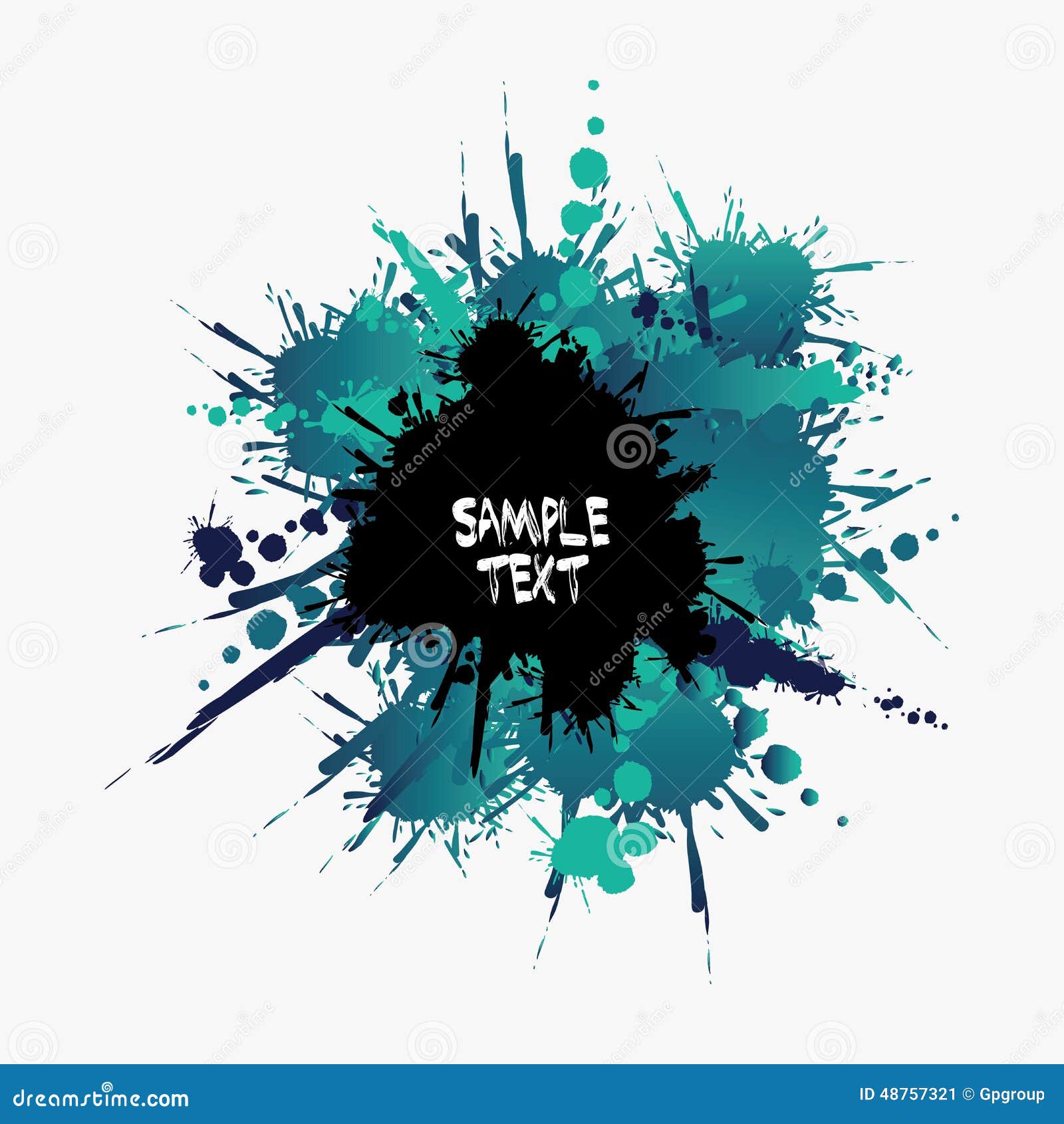 Splash Design,vector Illustration Stock Vector - Illustration of ...