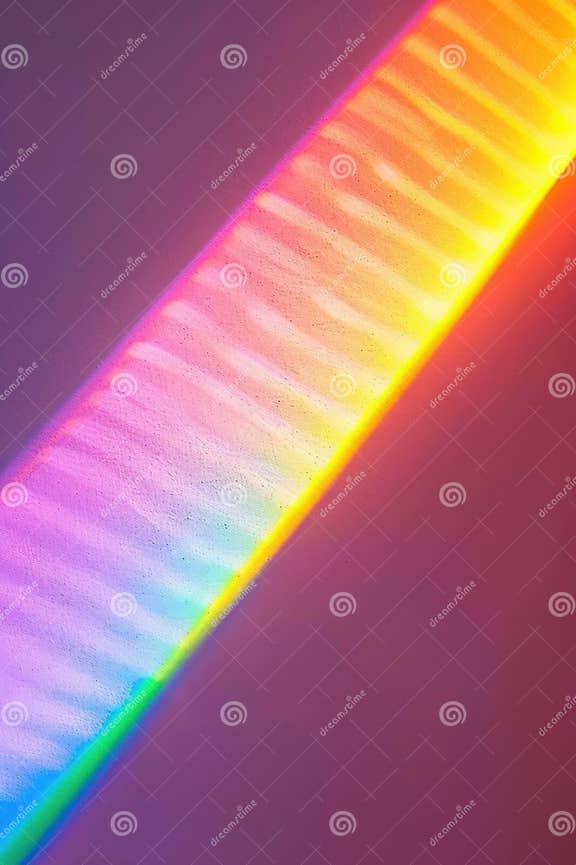 A Splash of Different Rainbow Colors. Background of Rainbow Colors ...