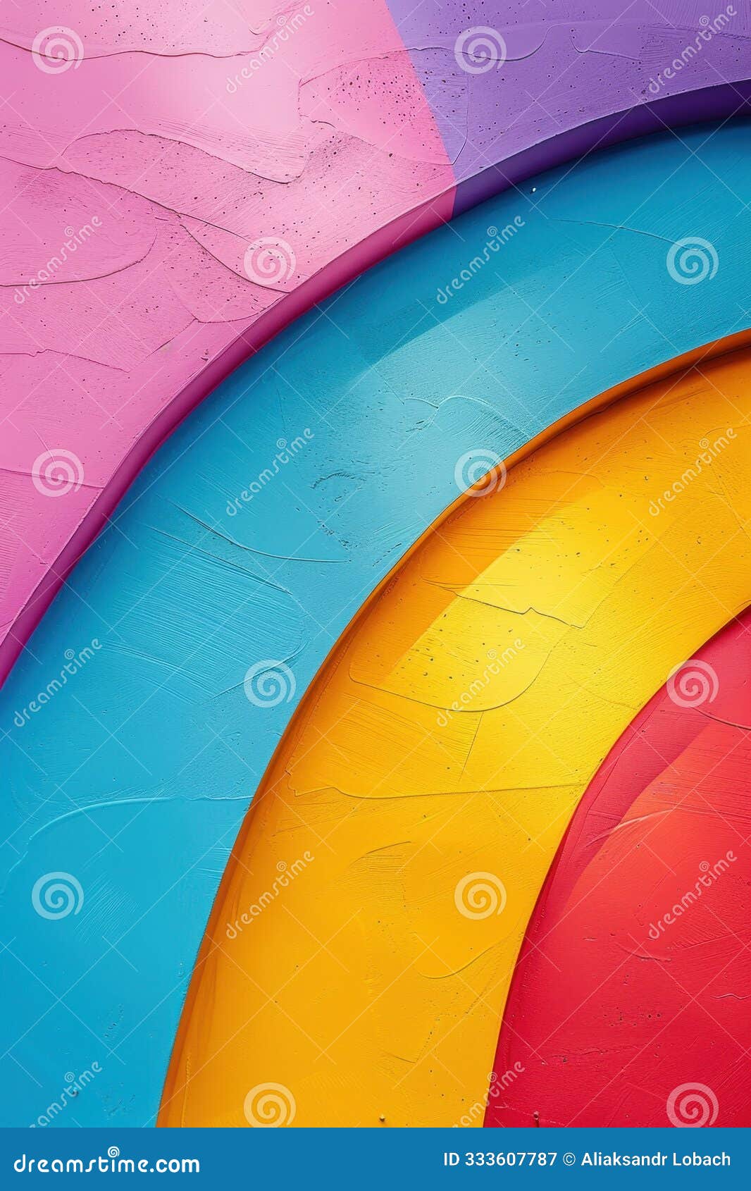 A Splash of Different Rainbow Colors. Background of Rainbow Colors ...