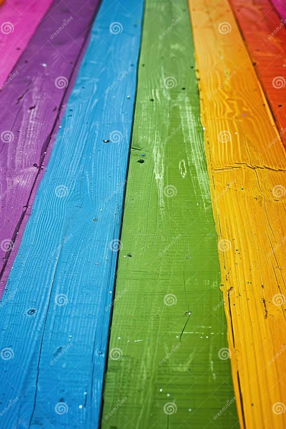 A Splash of Different Rainbow Colors. Background of Rainbow Colors ...