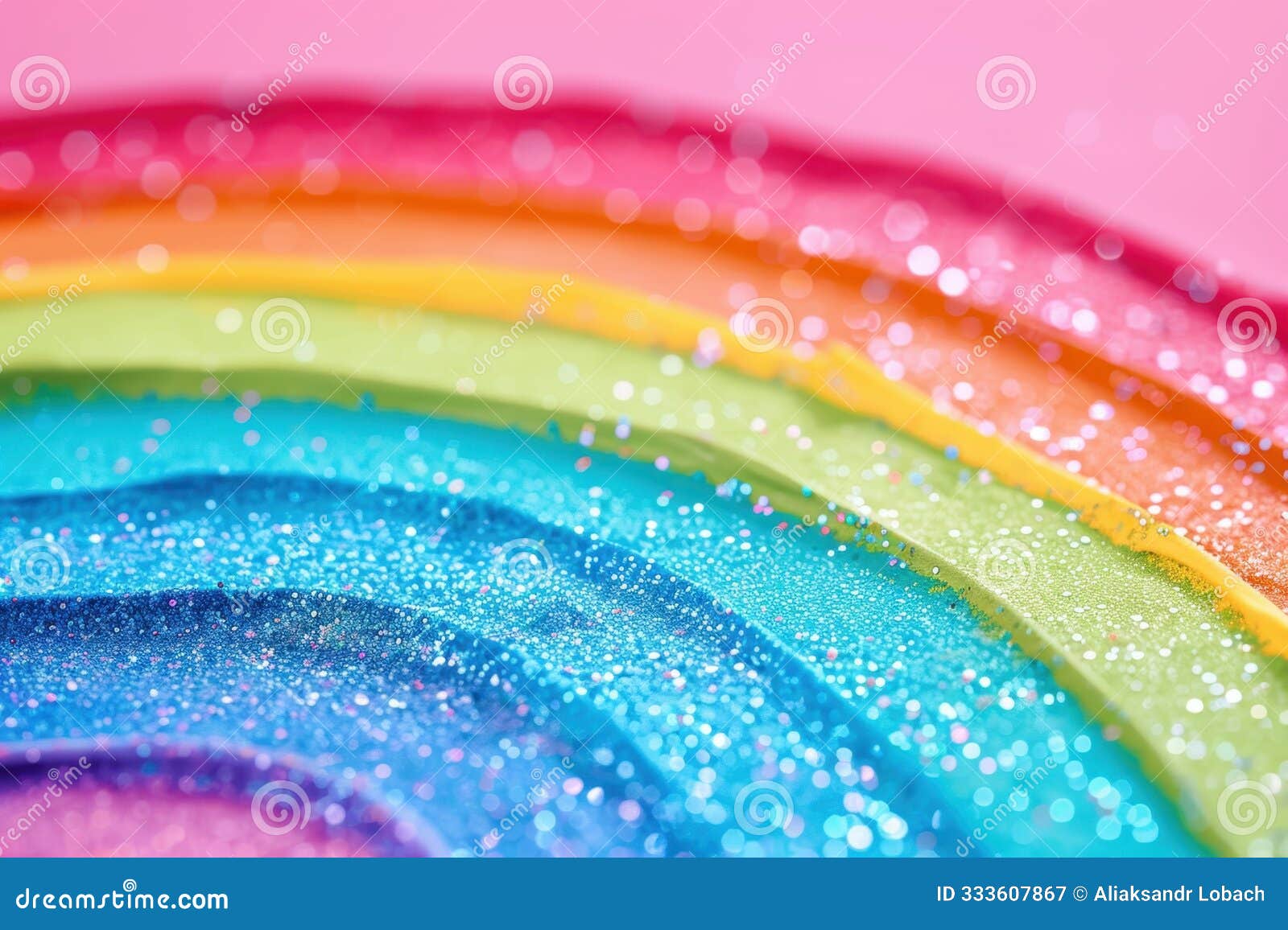 A Splash of Different Rainbow Colors. Background of Rainbow Colors ...