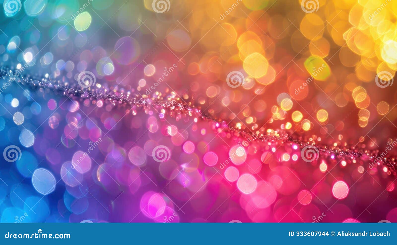 A Splash of Different Rainbow Colors. Background of Rainbow Colors ...