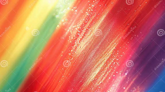A Splash of Different Rainbow Colors. Background of Rainbow Colors ...