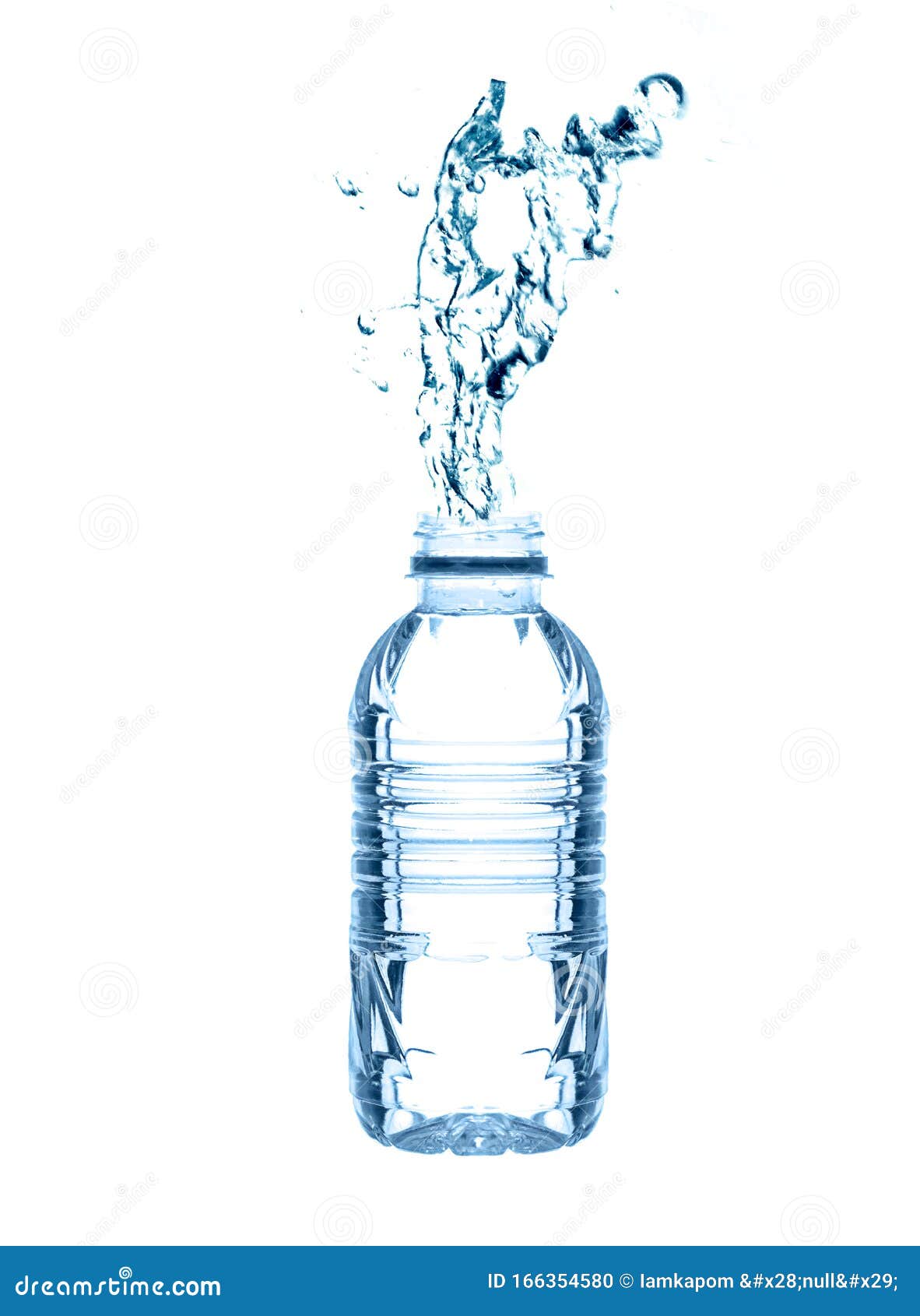 Splash and Distribution of Fresh Drinking Water Stock Photo - Image of ...