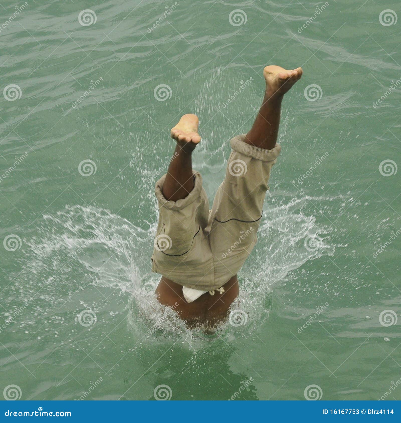 Splash Diving stock image. Image of courage, swim, splash - 16167753