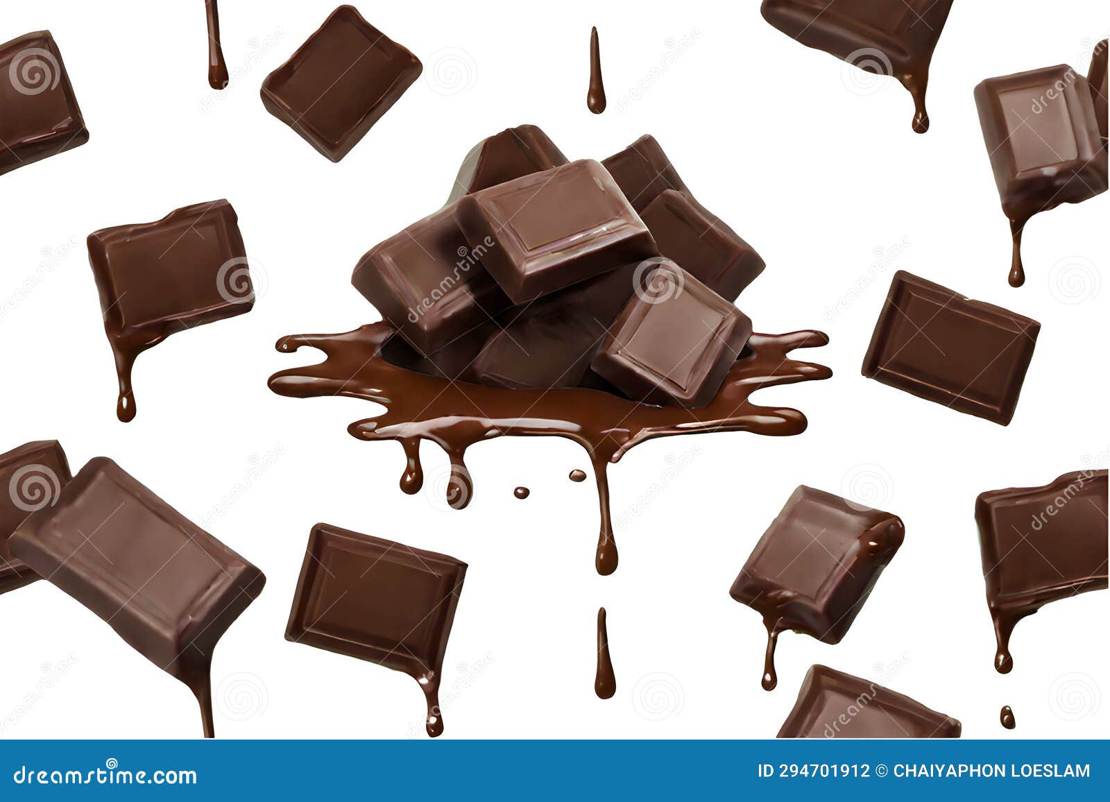 Splash Effect of Chocolate High Speed Stock Photo - Image of fresh ...