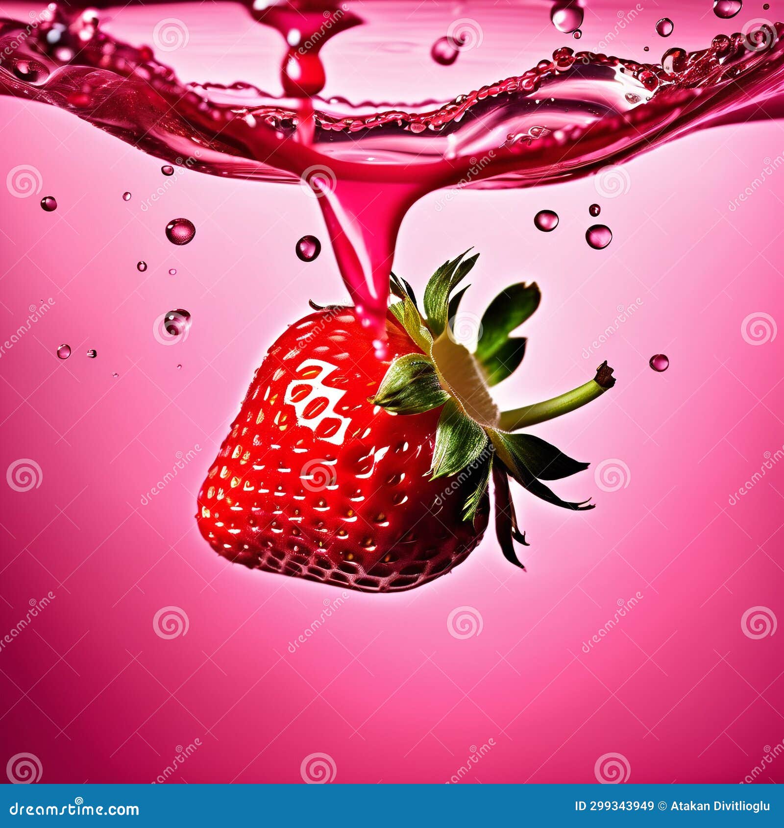 Splash of Flowers Falling into Water Stock Illustration - Illustration ...