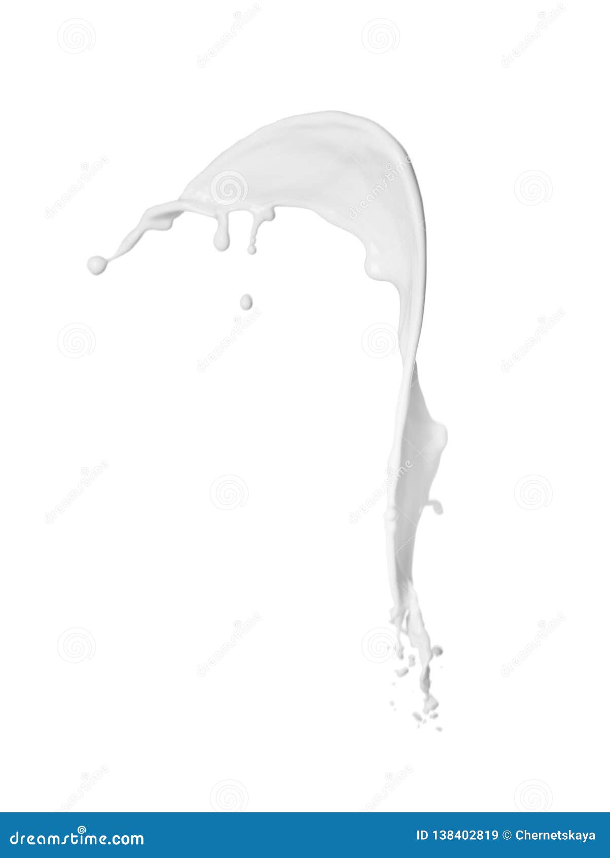 Splash of fresh milk stock illustration. Illustration of motion - 138402819