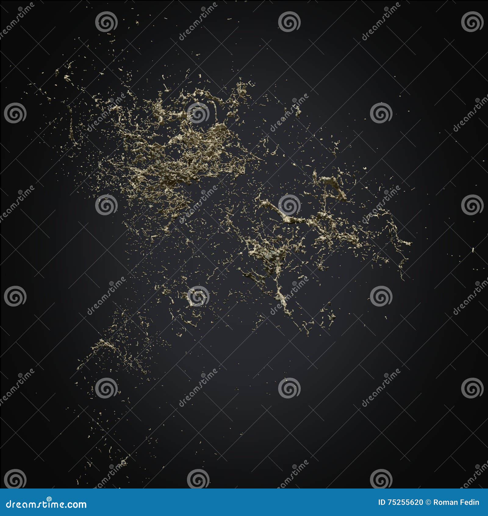 Splash Gold 3d Rendering Background Stock Photo - Image of drop ...