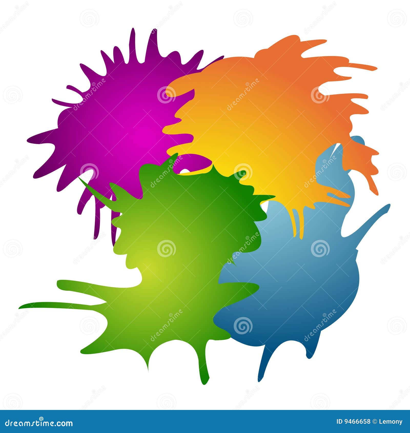 Splash graphics stock vector. Illustration of grunge, green - 9466658